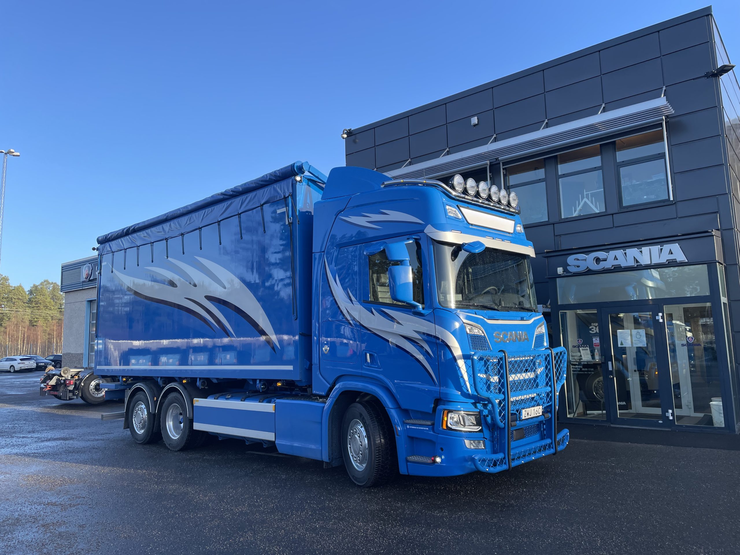 Scania R660 6X2 flisbil - Svenstigs