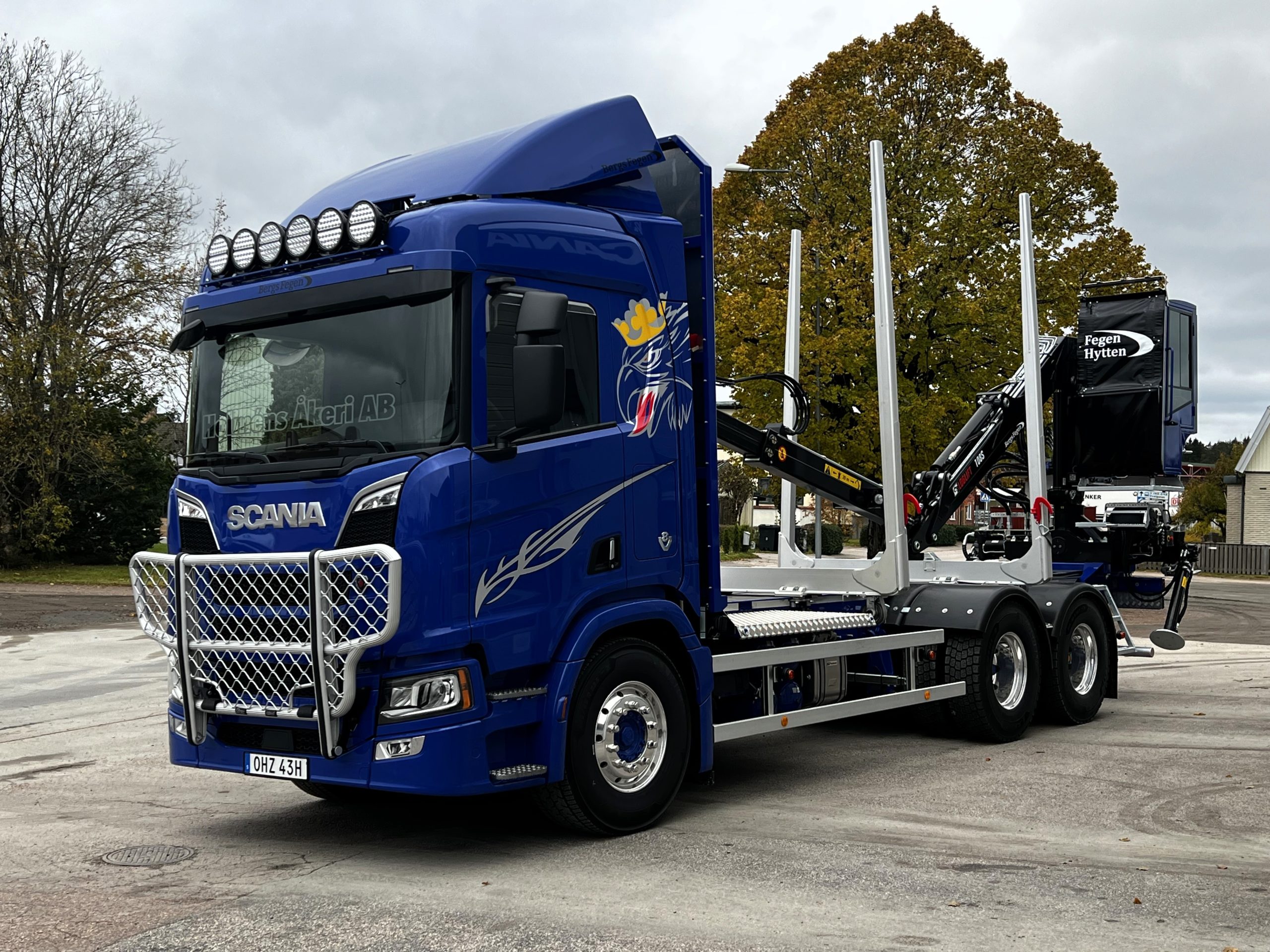 Scania R660 6x4 timmerbil - Svenstigs